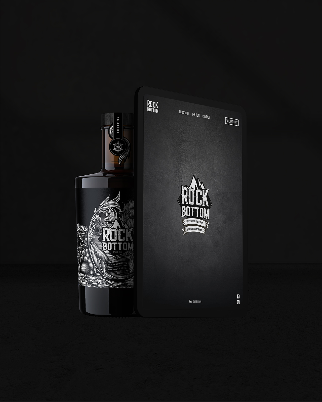 Rock Bottom Spirits – Visia Media