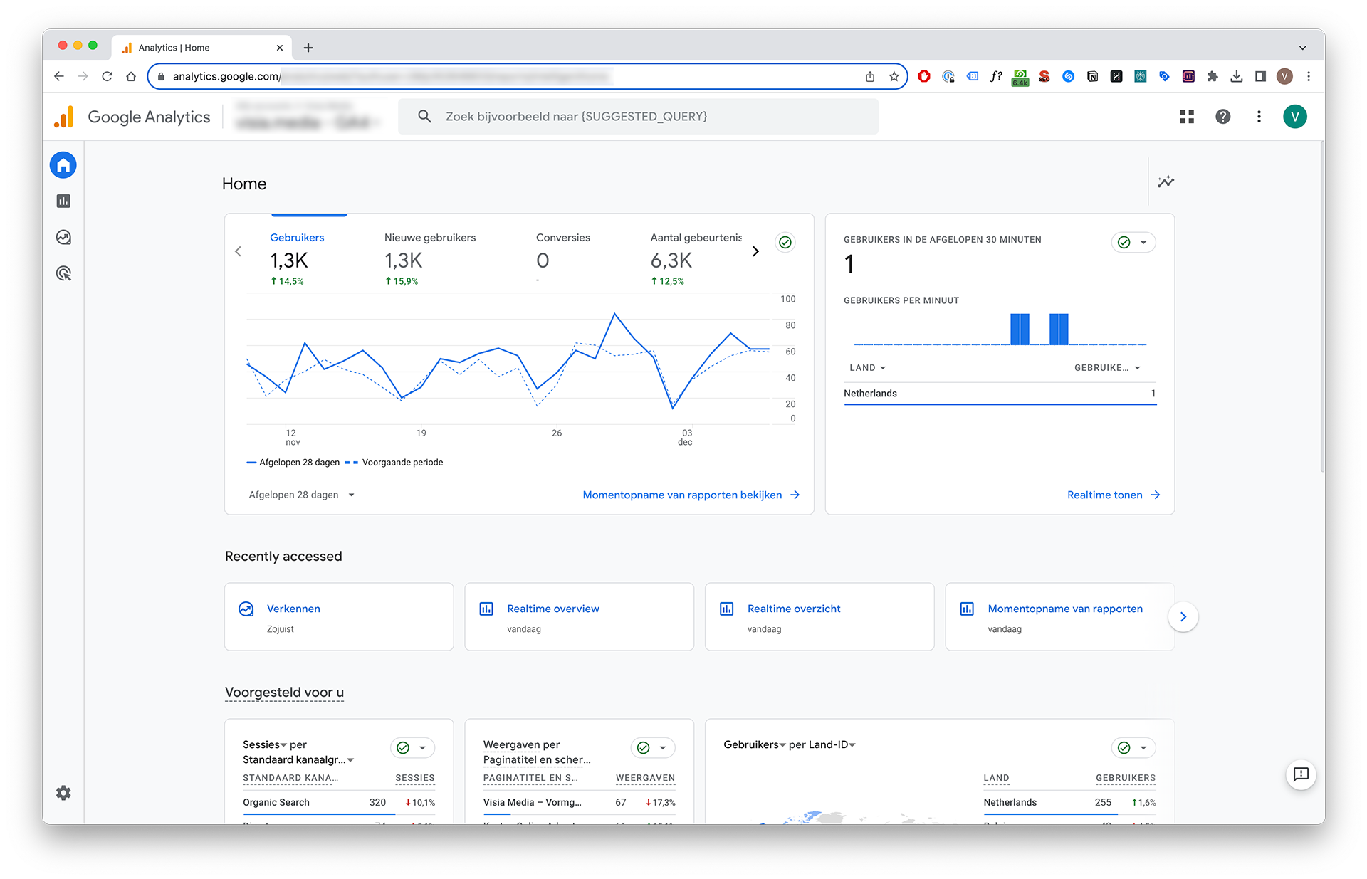 Bezoekers van je website achterhalen – Visia Media